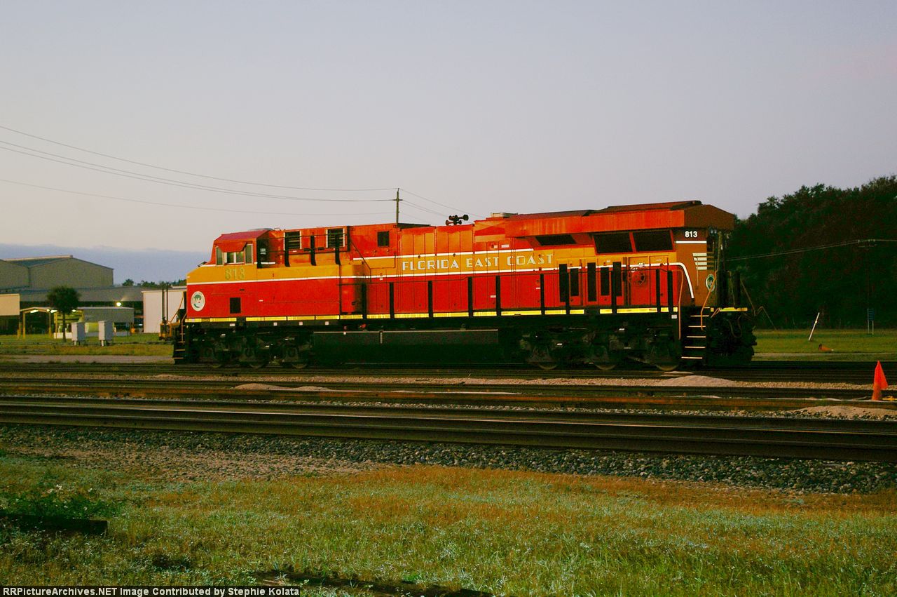 FEC 813 IN THE MORNING SUN